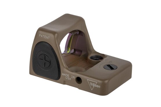 Trijicon RMR Type 2 Adjustable LED Reflex Sight - 3.25 MOA - FDE